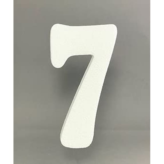 5" Smooth EPS Foam Letters Alphabet Numbers for Crafts Party Signs ...
