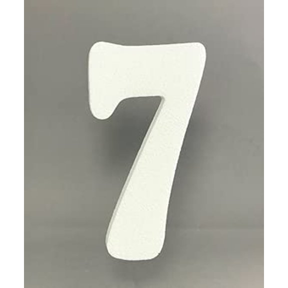 8" Smooth EPS Foam Letters Alphabet Numbers for Crafts Party Signs ...