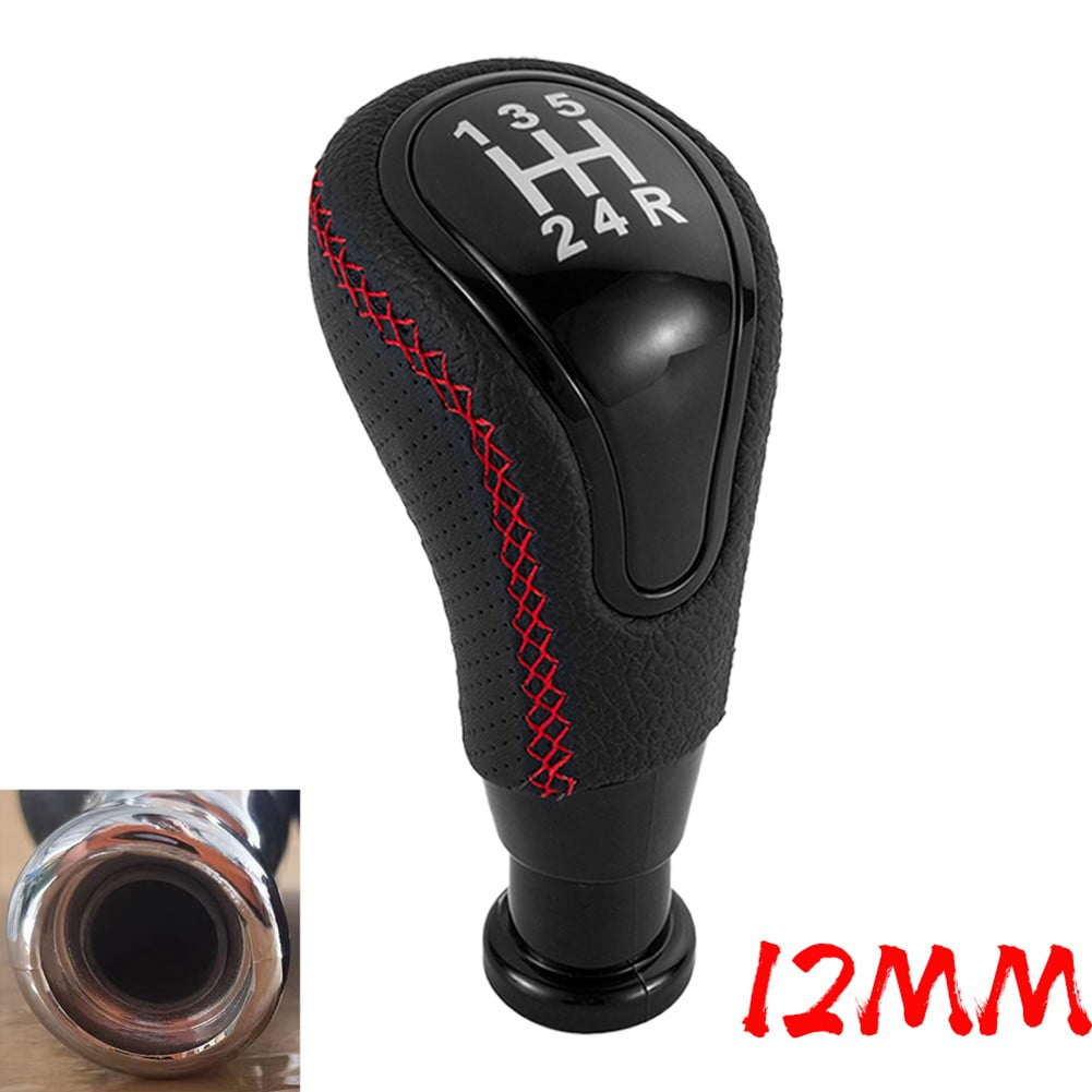 5 Speed 1Xleather Gear Shift Knob Shifter Lever Auto Handball For Lada ...