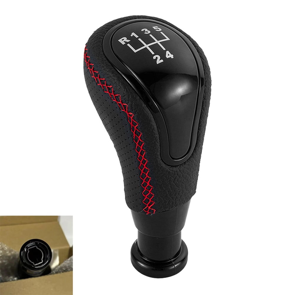5 Speed 1xLeather Gear Shift Knob Shifter Lever Auto Handball for Lada ...