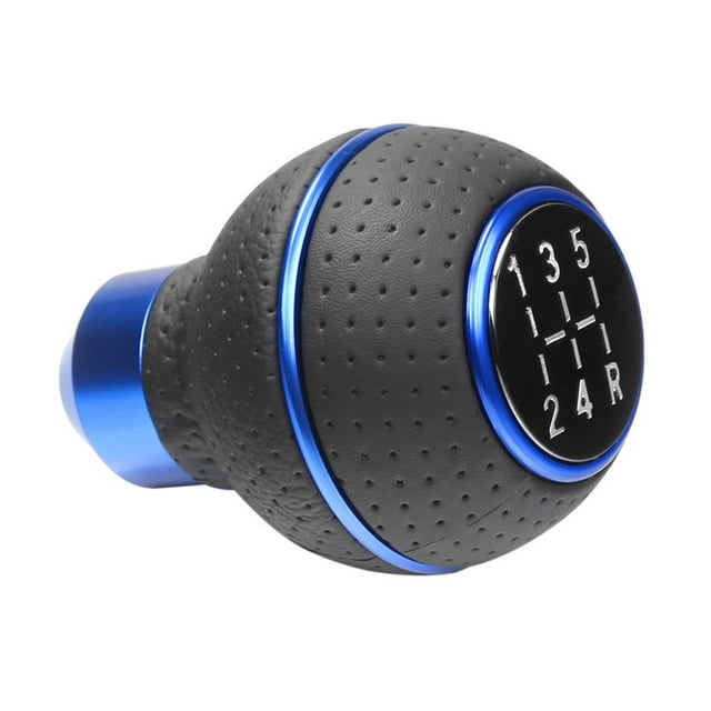 5 Speed Aluminum Manual Gear Shift Knob Head Shifter Lever Pratical ...