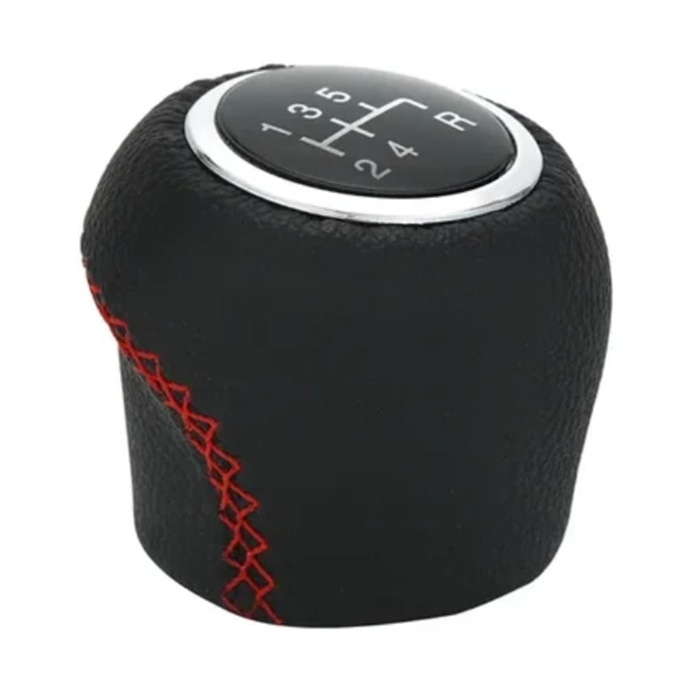5 Speed Car Gear Shift Knob Black Leather for Fiat Grande Punto 2006 ...