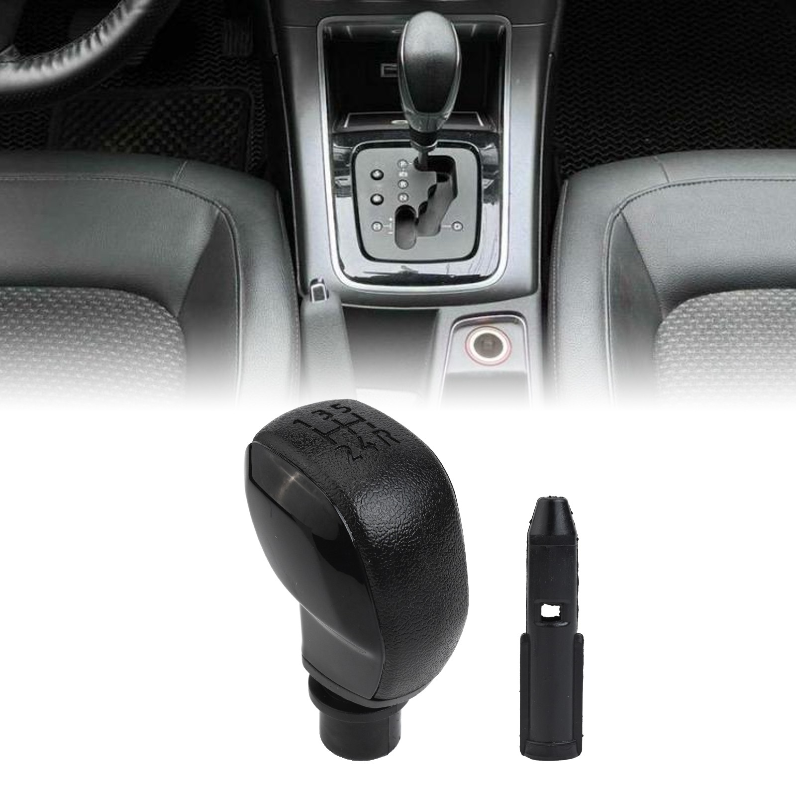 5 Speed Car Manual Gear Shift Knob Shifter Lever Head Hand Ball For 106 ...