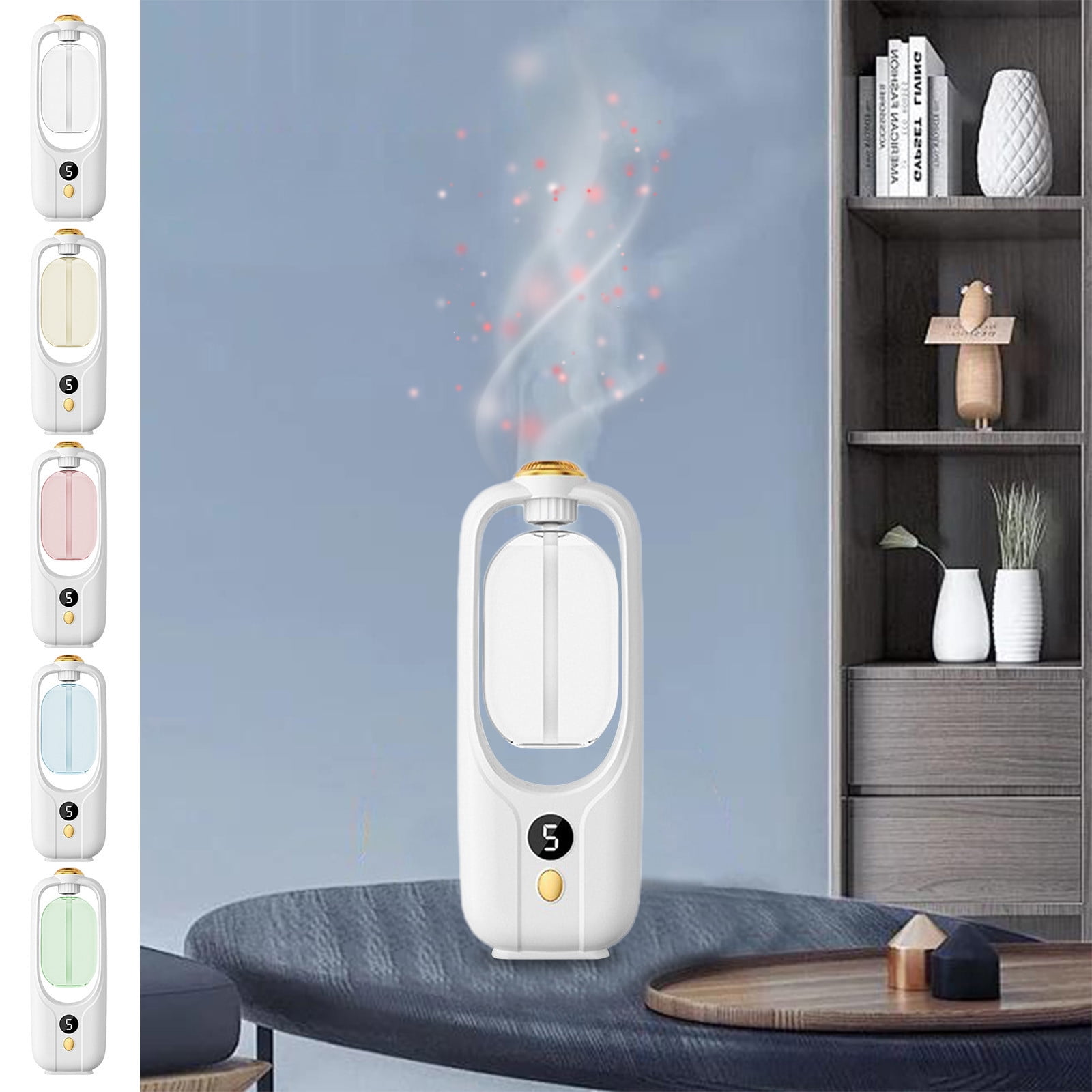 5-Speed Commercial Waterless Oil Diffuser Machine 50ml Capacity Quiet ...