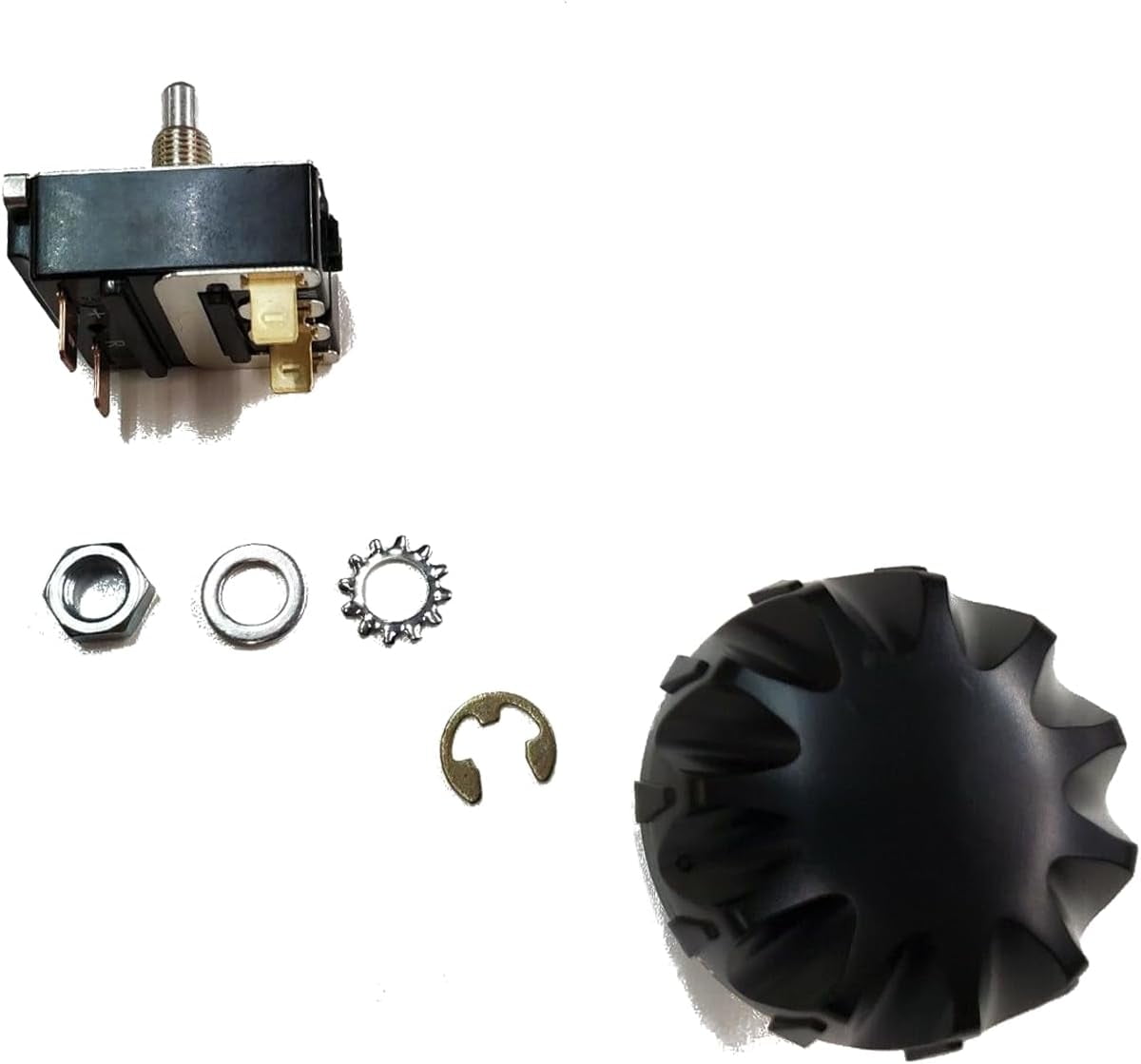 5 Speed Control Knob and 5 Speed Switch Combo Fits Minn Kota Trolling ...