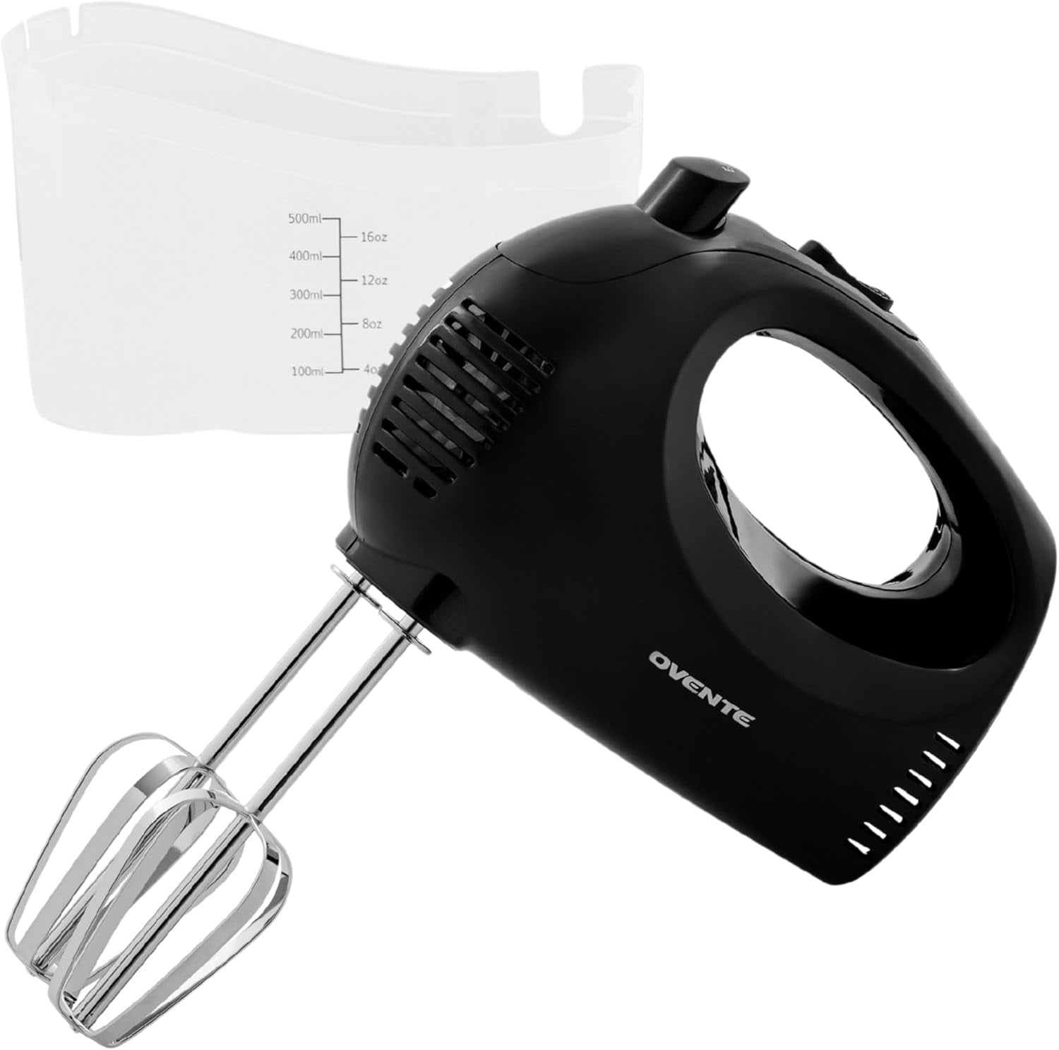 5-Speed Electric Hand Mixer with Stainless Steel Mixing Whisk, Snap-On ...