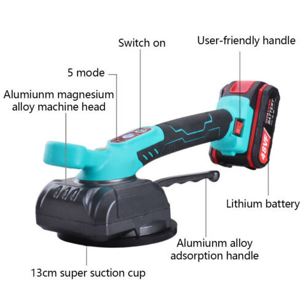 5-Speed Electric Tile Vibrator Wall Floor Leveling Tiling Tools Tiler ...