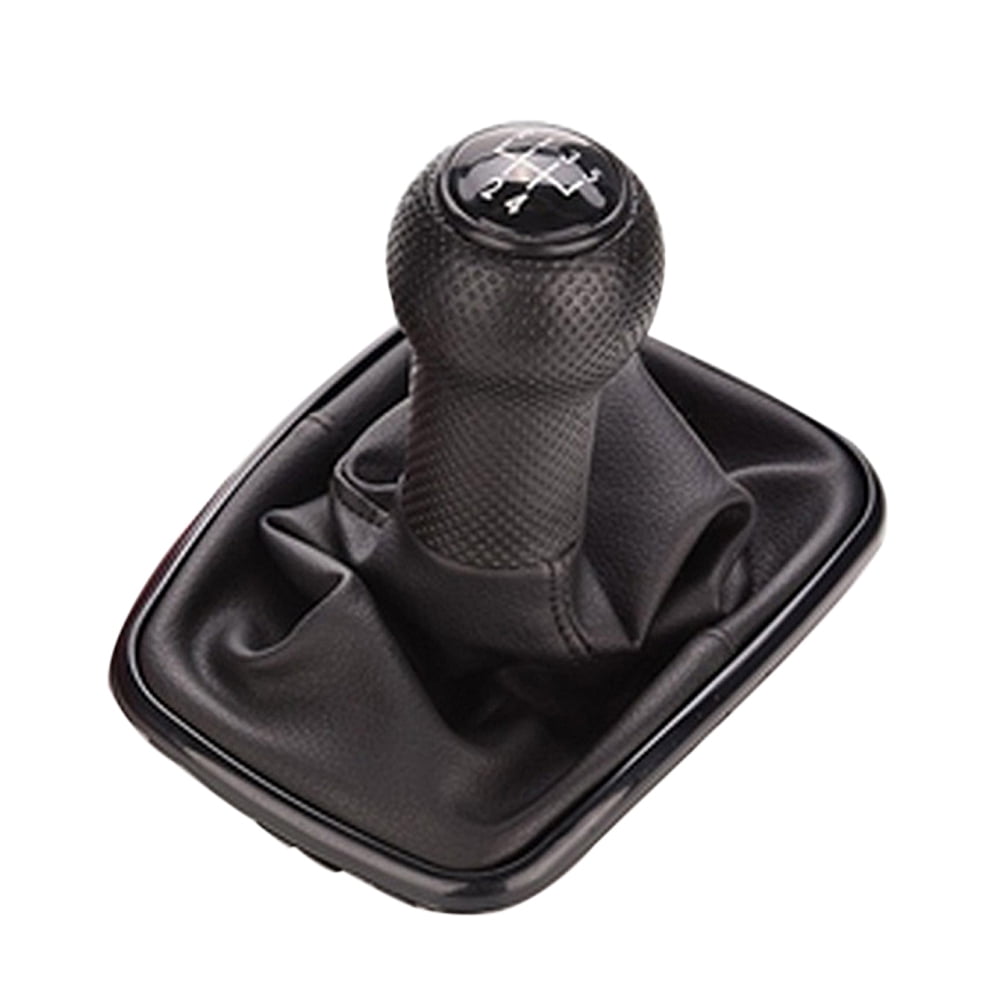 5 Speed Faux Leather Shifter Gear Shift Knob Gaiter Boot for Mk4 Golf ...