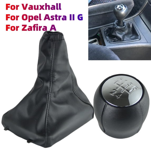 5 Speed For Opel Vauxhall Astra II G Zafira A 1998-2010 Gear Shift Knob ...