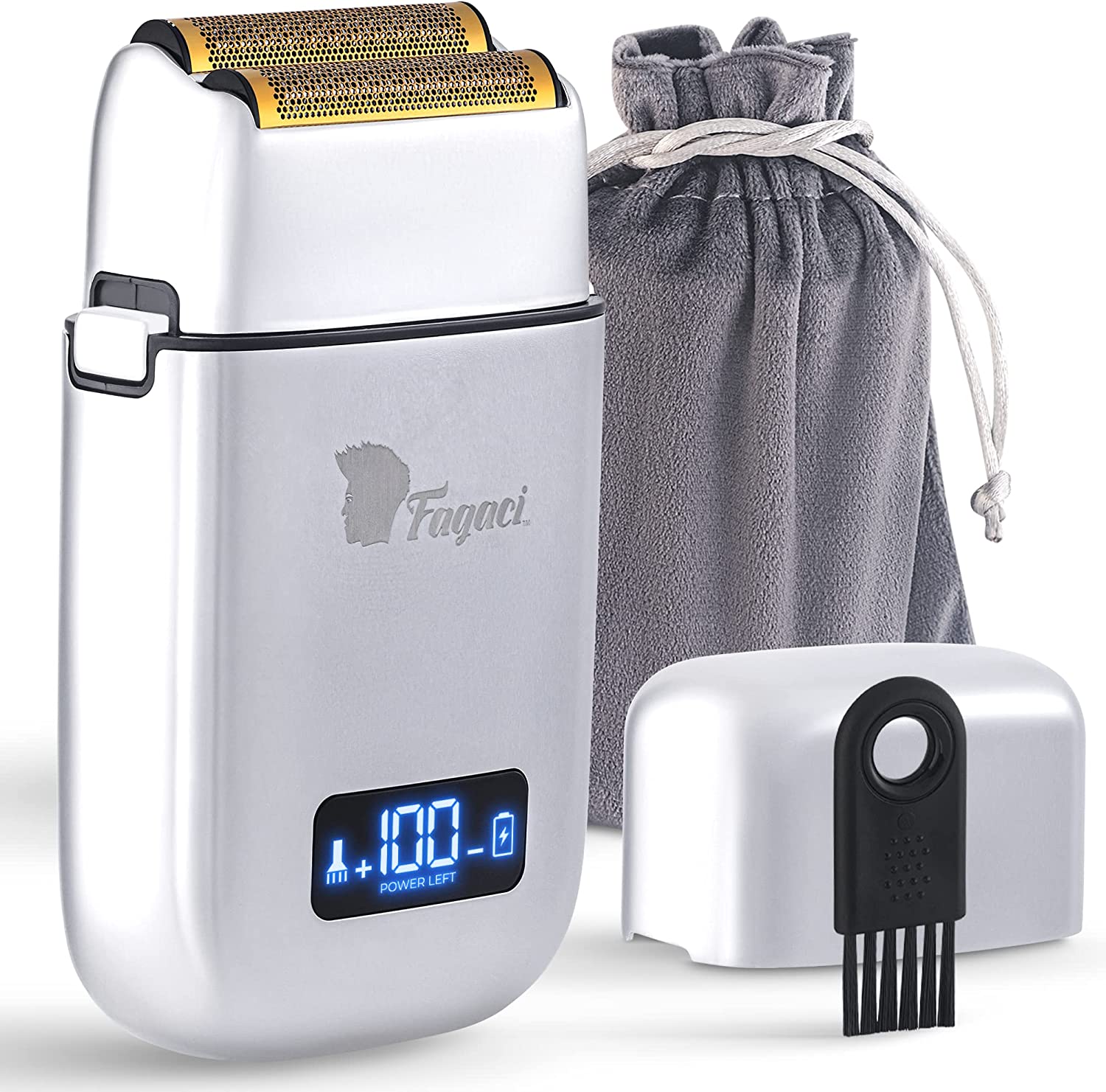 5 Speeds Double Foil Shavers for Men Professional Irritation Free ...