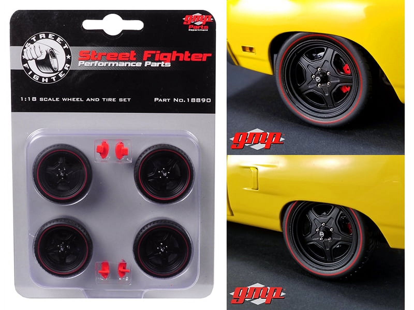 5-Spoke Wheel and Tire Set of 4 from 1970 Plymouth Road Runner Street ...