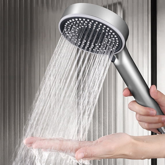 5-Spray Modes Handheld Shower Head, High Pressure Boost Showerhead ...