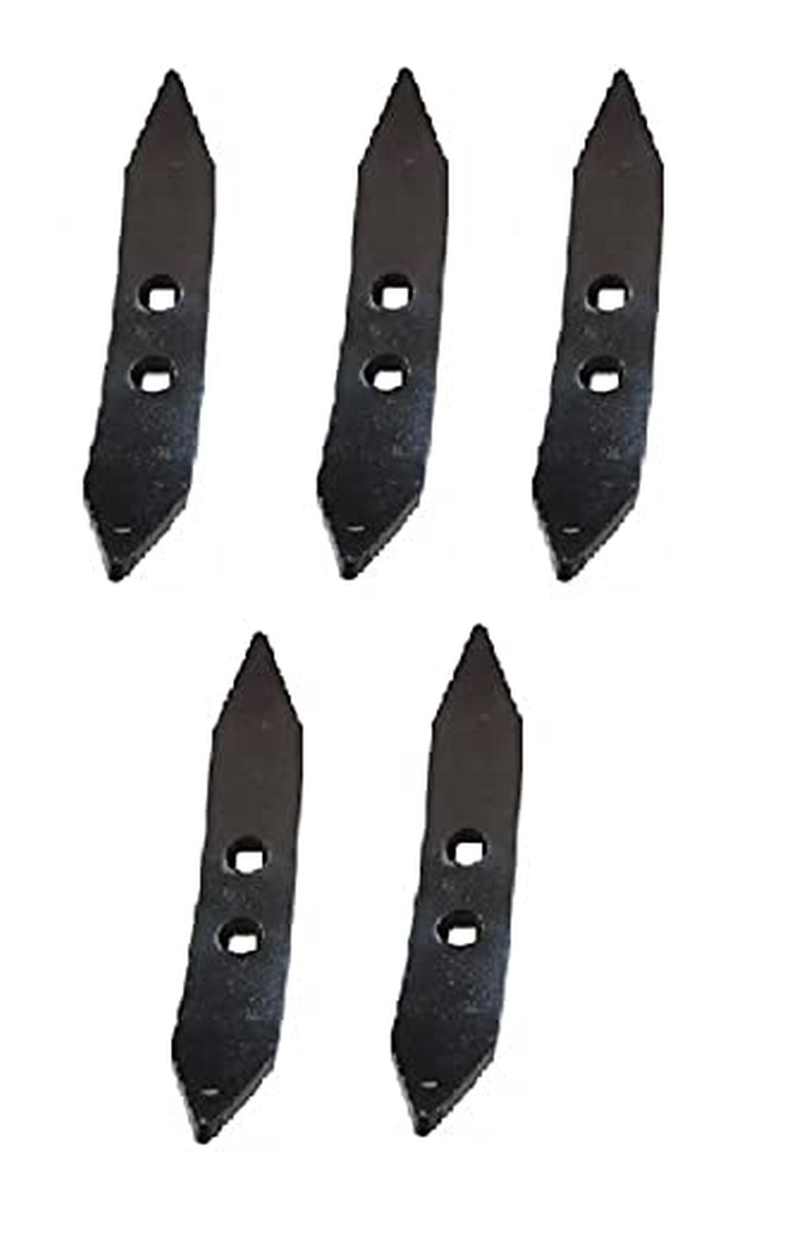 5 Spring Tooth Reversible Cultivator Points 1-3/4" Wide x 1/4" Thick x ...