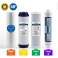"Smart Pack 5 Stage Reverse Osmosis Water Filters Replacement Set, 2.5""x10" - Walmart.com