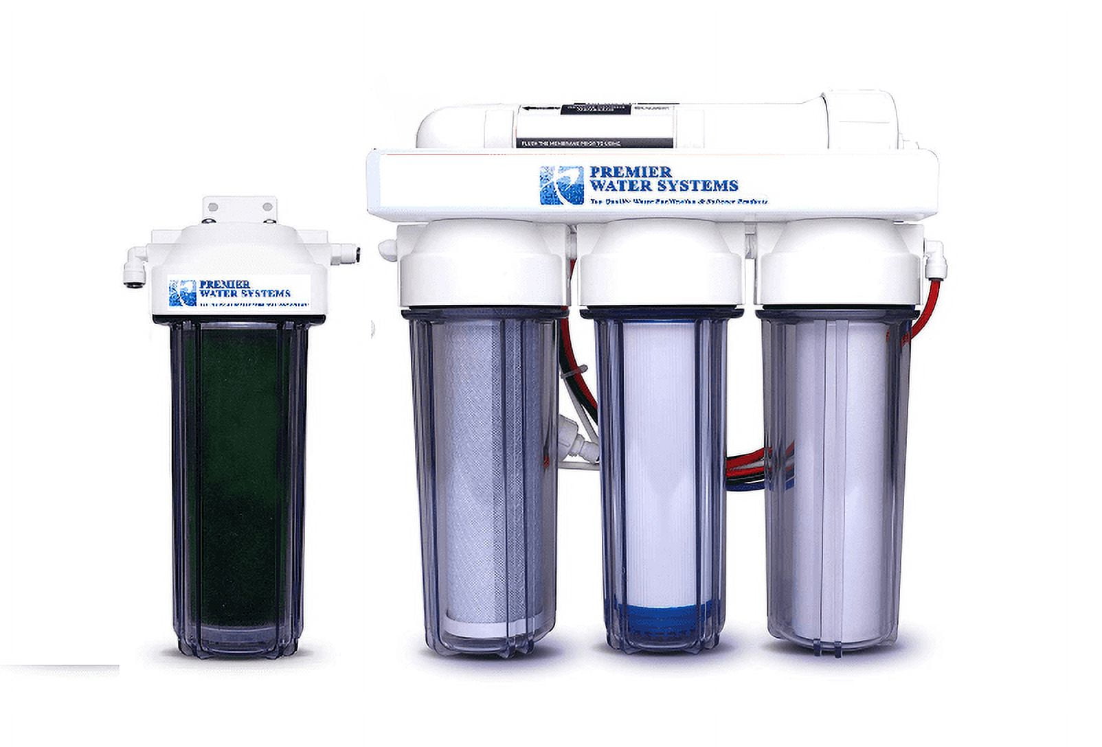 5 Stage Aquarium Reef Reverse Osmosis Water Filter System RODI 0 PPM ...