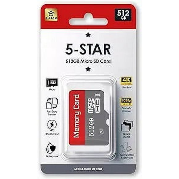 512 GB Memory Cards