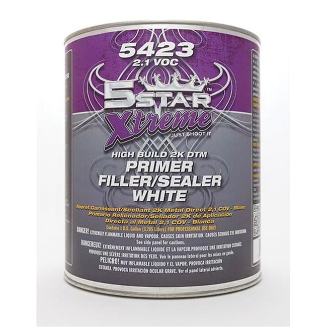 5 Star Extreme 5ST-5423-4 HB 2K DTM Primer, White - Walmart.com