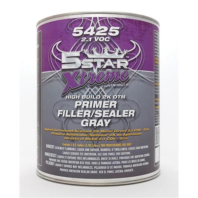 5 Star Extreme 5ST-5425-4 HB 2K DTM Primer, Gray - Walmart.com
