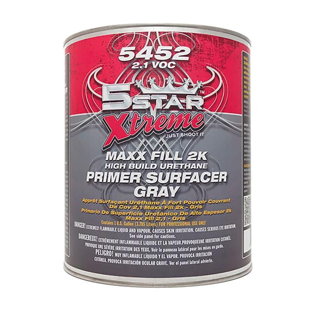 5 Star Extreme 5ST-5452-4 1 qt. 5452 MAXX Fill 2K High Build Urethane ...