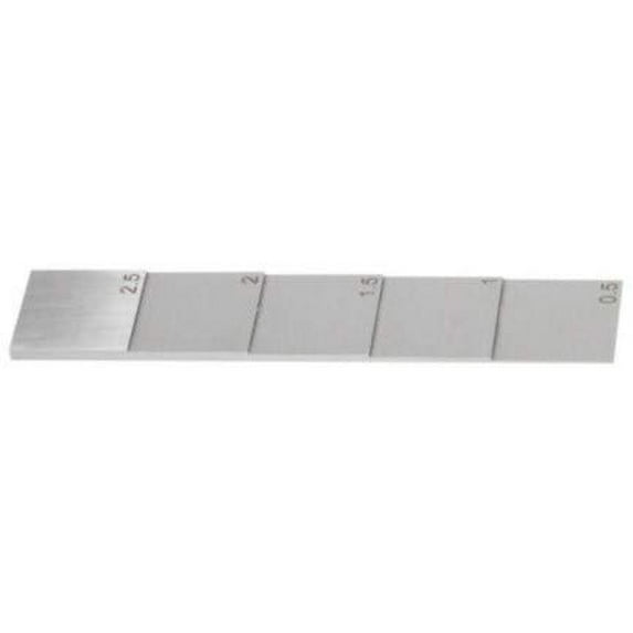 5-Step 0.5-1-1.5-2-2.5mm 1018 Steel Calibration Block Test Block Step ...