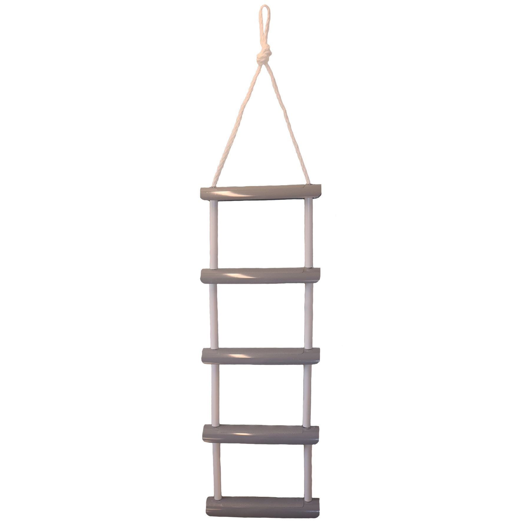 5 Step Boat Boarding Ladder Twist Rope Ladder Swim Safety Steps Yacht ...