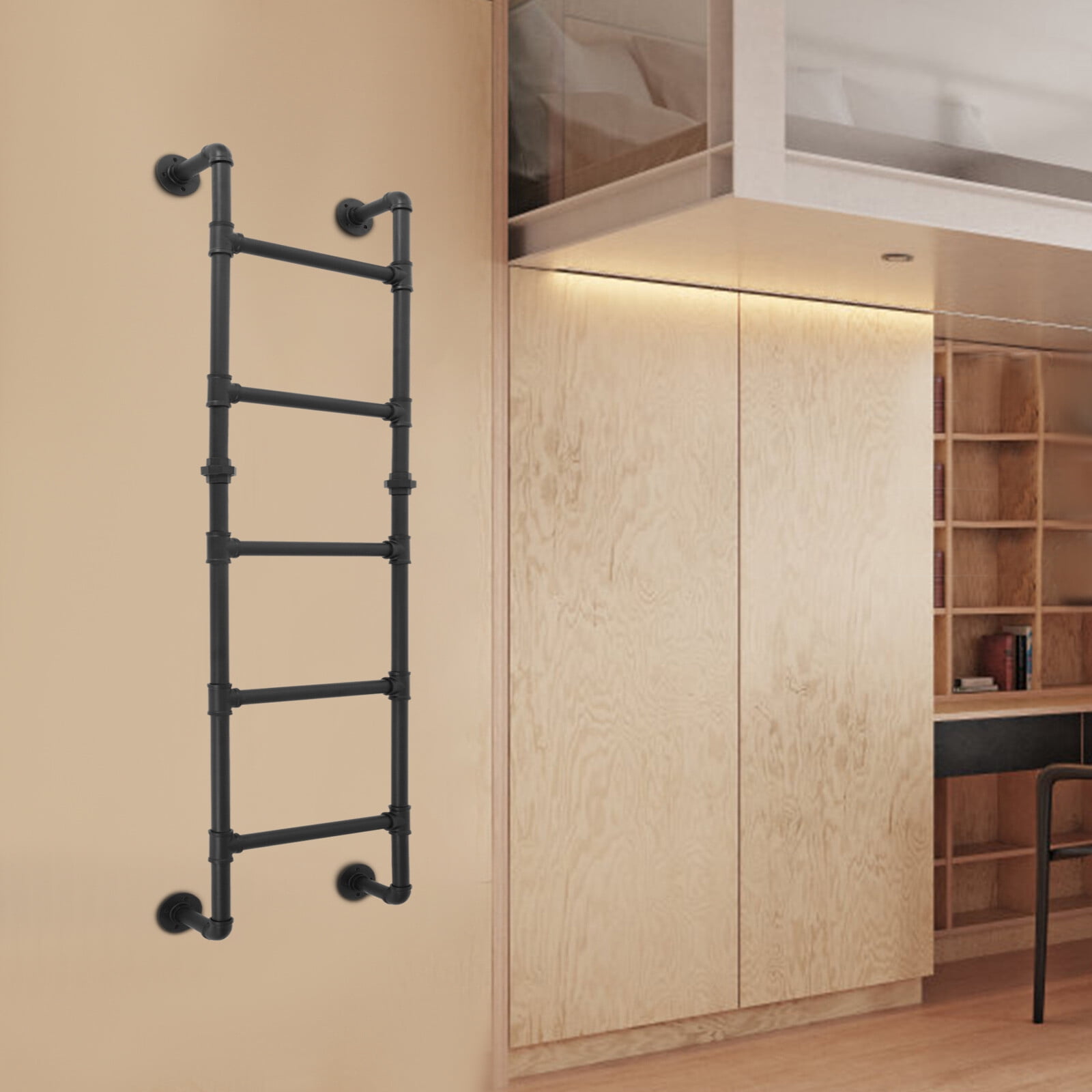 5-Step Ladder Bunk Bed Ladder Wall-Mounted Ladders Carbon Steel Ladders ...