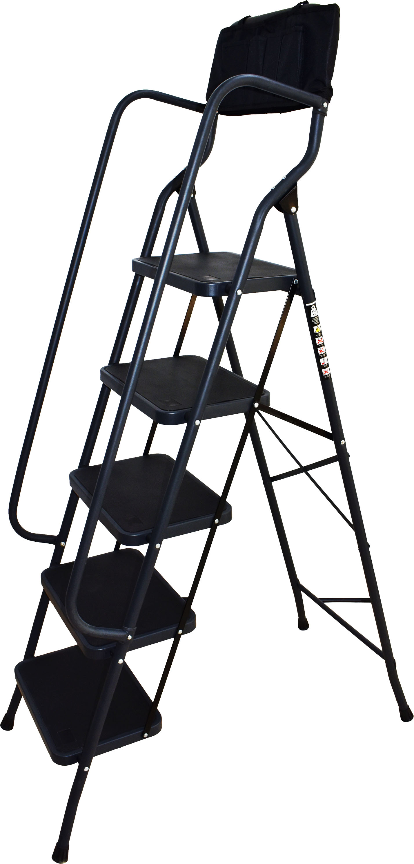 Louisville Ladder FS4008 8 ft. Fiberglass Step Ladder, Type II, 225 Lbs ...