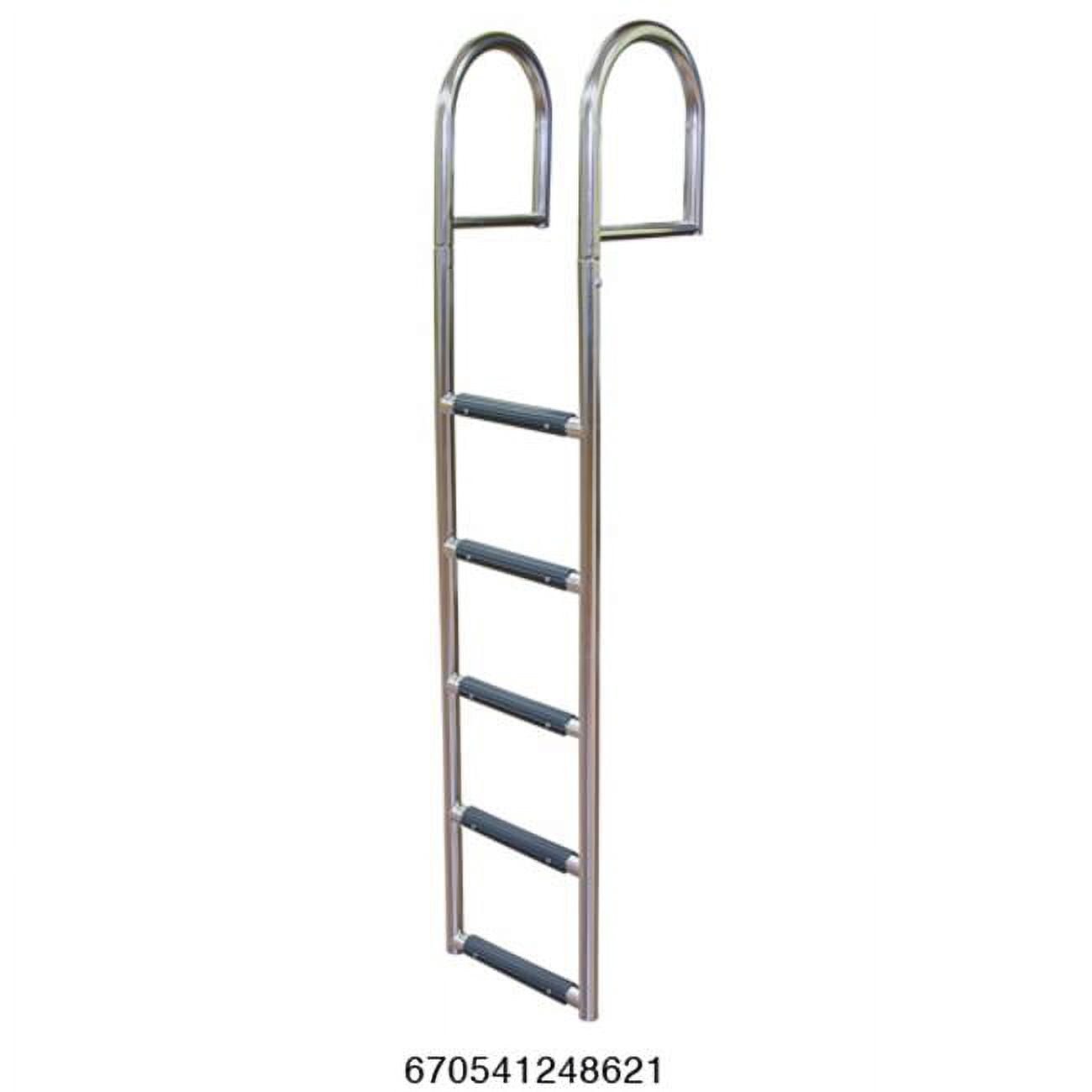 5 Step Stainless Steel Stationary Boat Swim Dock Ladder - Walmart.com