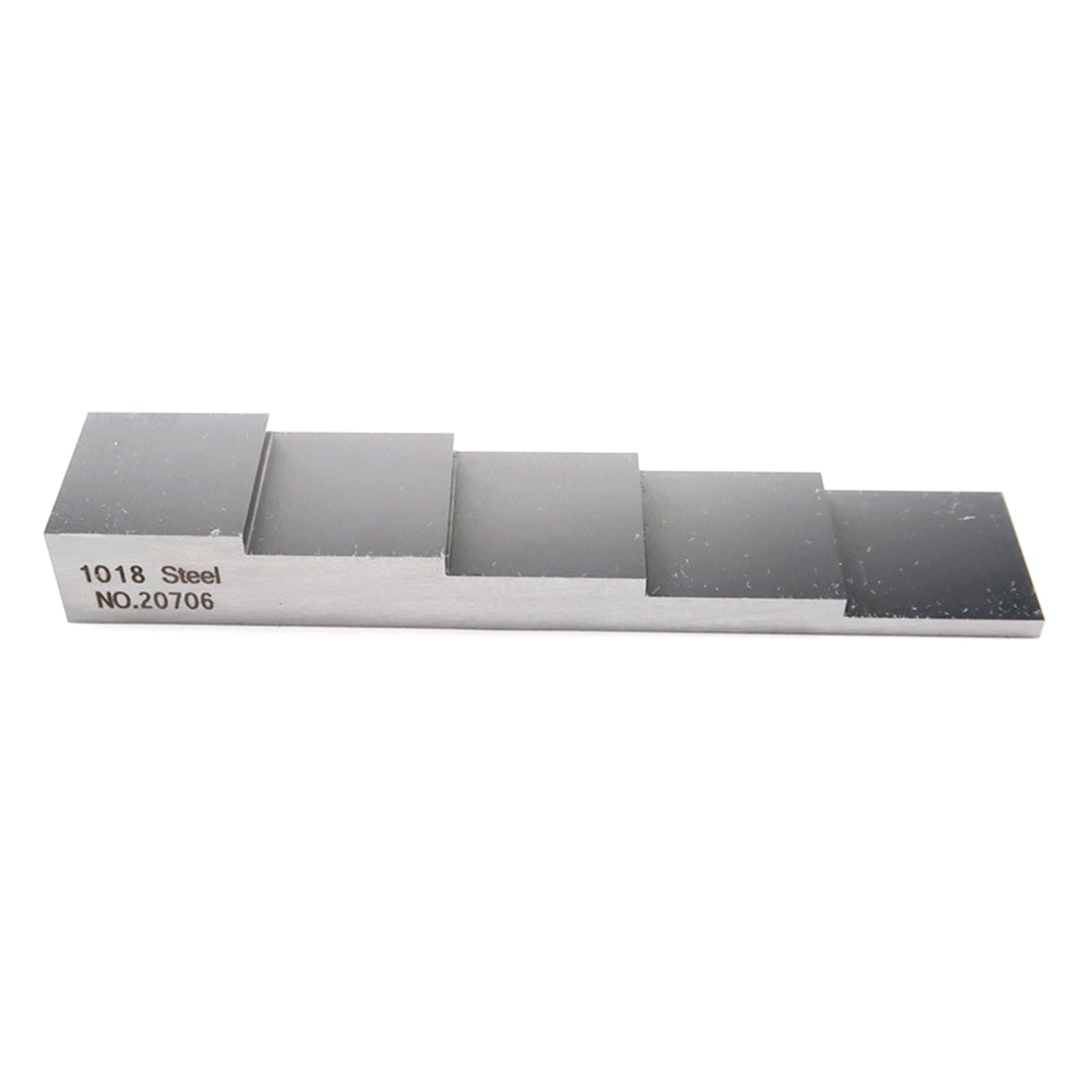 5 Step Ultrasonic Thickness Meter Calibration Block 0.1" to 0.5" Carbon ...