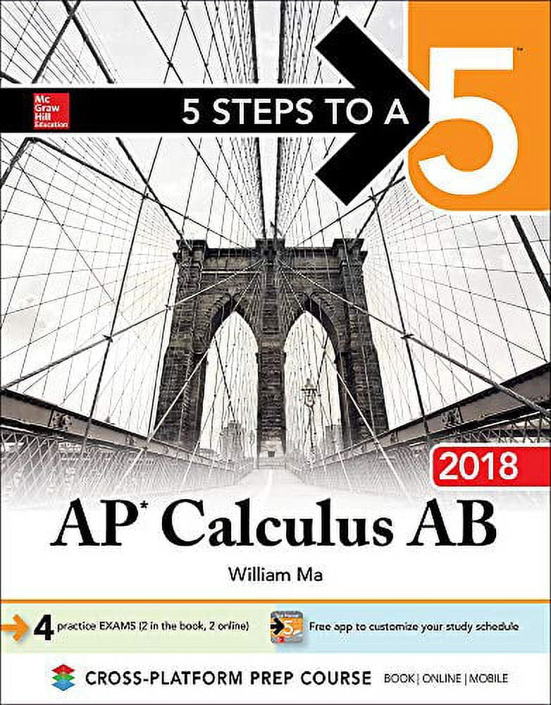 Pre-Owned 5 Steps to a 5: AP Calculus AB 2018 Hardcover - Walmart.com