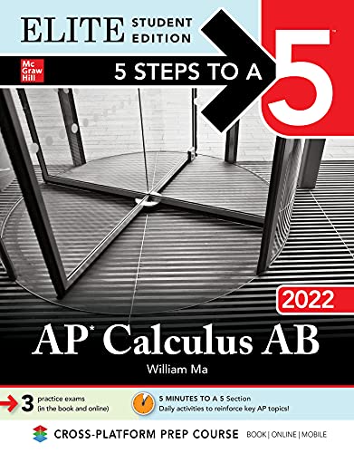 Pre-Owned 5 Steps to a 5: AP Calculus AB 2022 Elite Student Edition ...