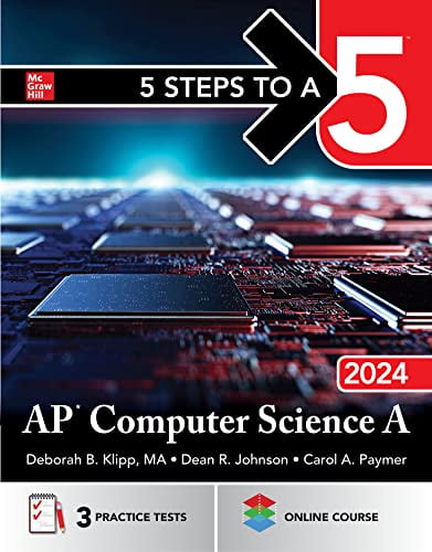 Pre-Owned 5 Steps to a 5: AP Computer Science a 2024, (Paperback ...