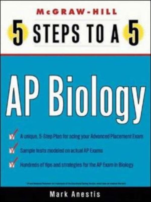 Pre-Owned AP Biology: 5 Steps to a 5 (Paperback) 0071377182 ...