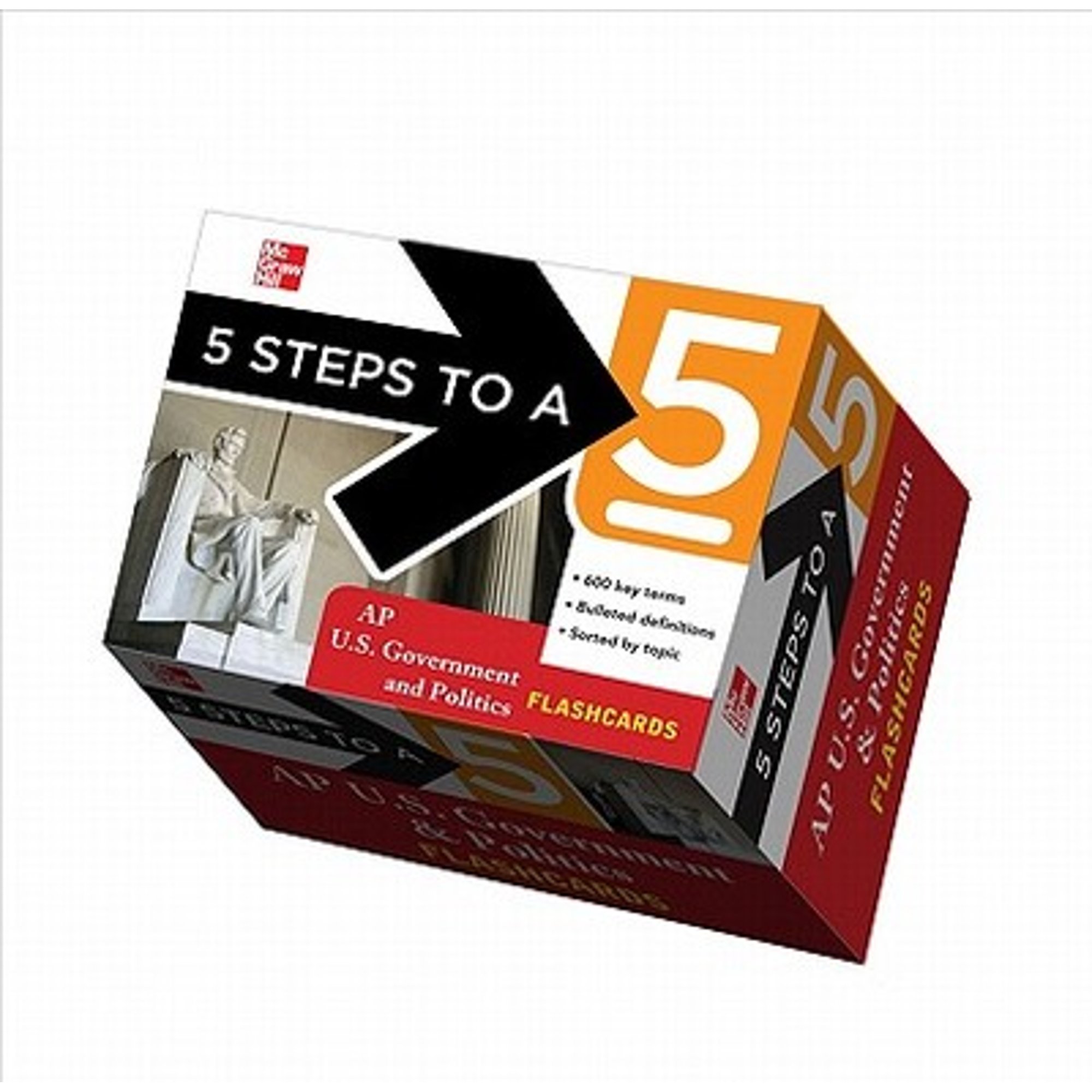 Pre-Owned 5 Steps to a 5 AP U.S. Government and Politics Flashcards (5 ...