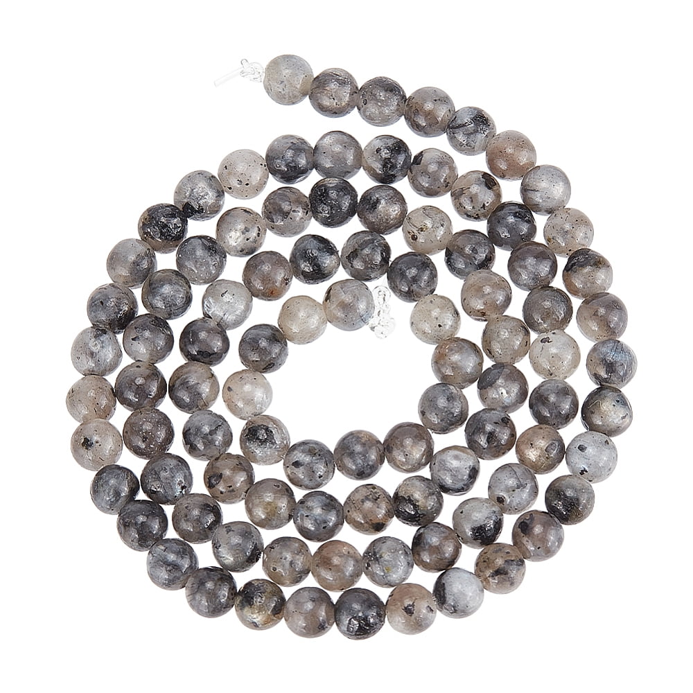 5 Strands Natural Labradorite Beads Strands Round 4mm Hole: 0.8mm about ...