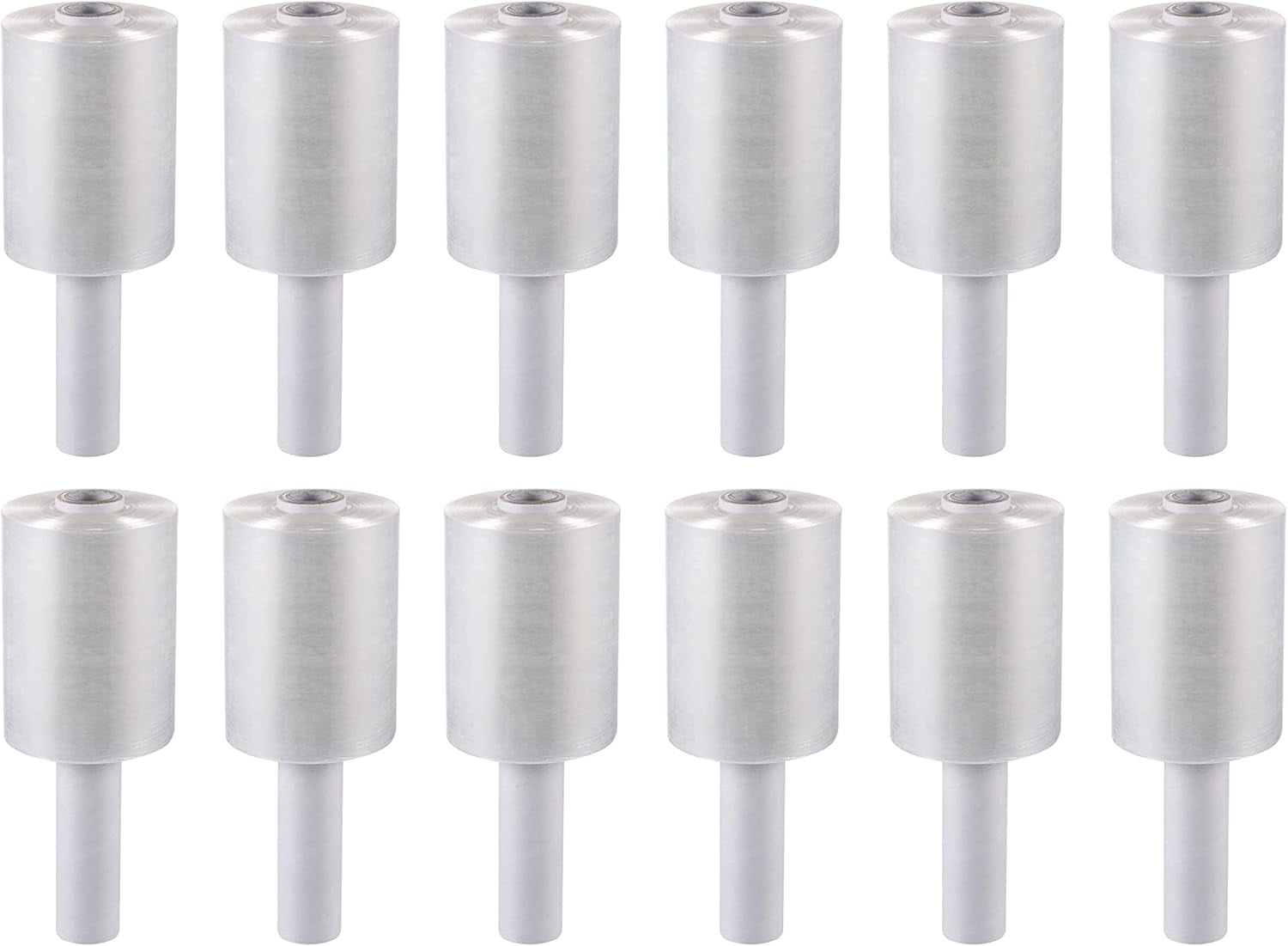 5” Stretch Wrap Mini Film 12 Rolls x 1000 Ft by PackageZoom Industrial ...