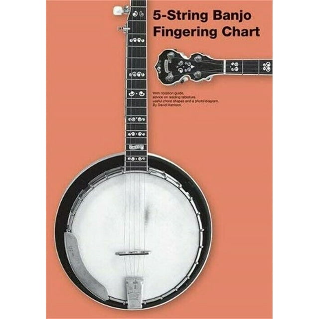 5-String Banjo Fingering Chart - Walmart.com