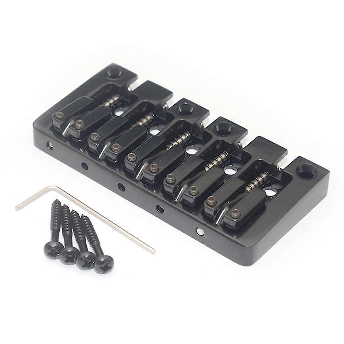 5-String Bass Bridge Body Bottom Through String Spacing 16.5MM Bass ...