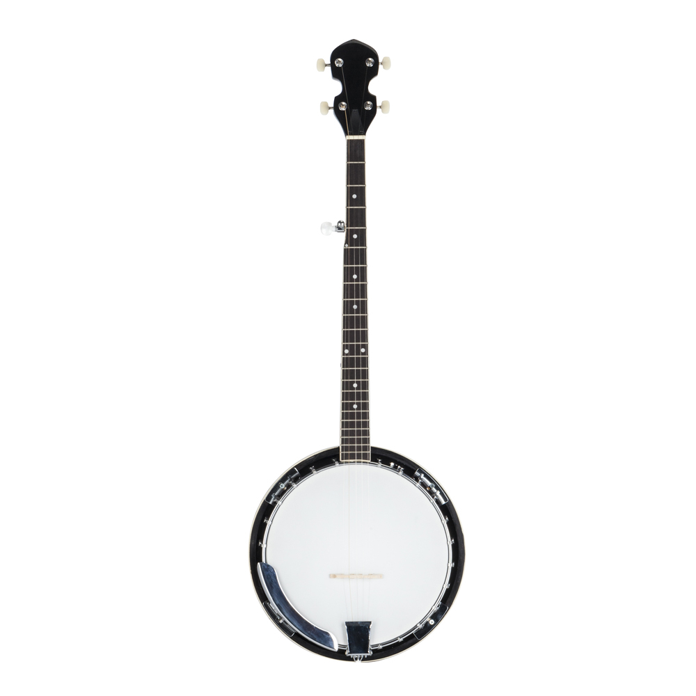 5-String Resonator Banjo, Professional Sapele Back Full Size Banjos ...