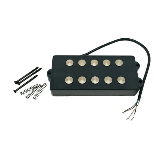 5-Strings Bass Pickup with Mounting Screws Guitar Bass Pickups Neck ...