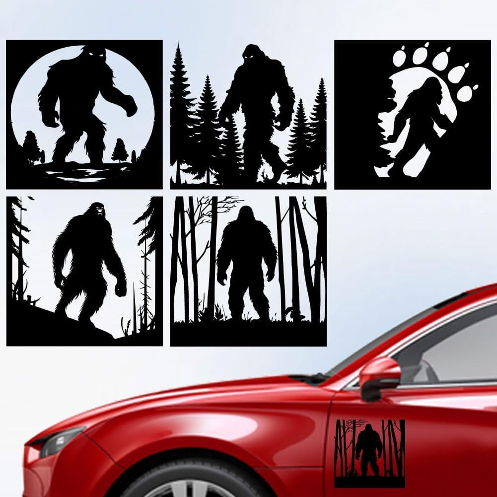Bigfoot Window Sticker