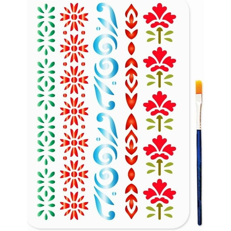 printable border stencil designs