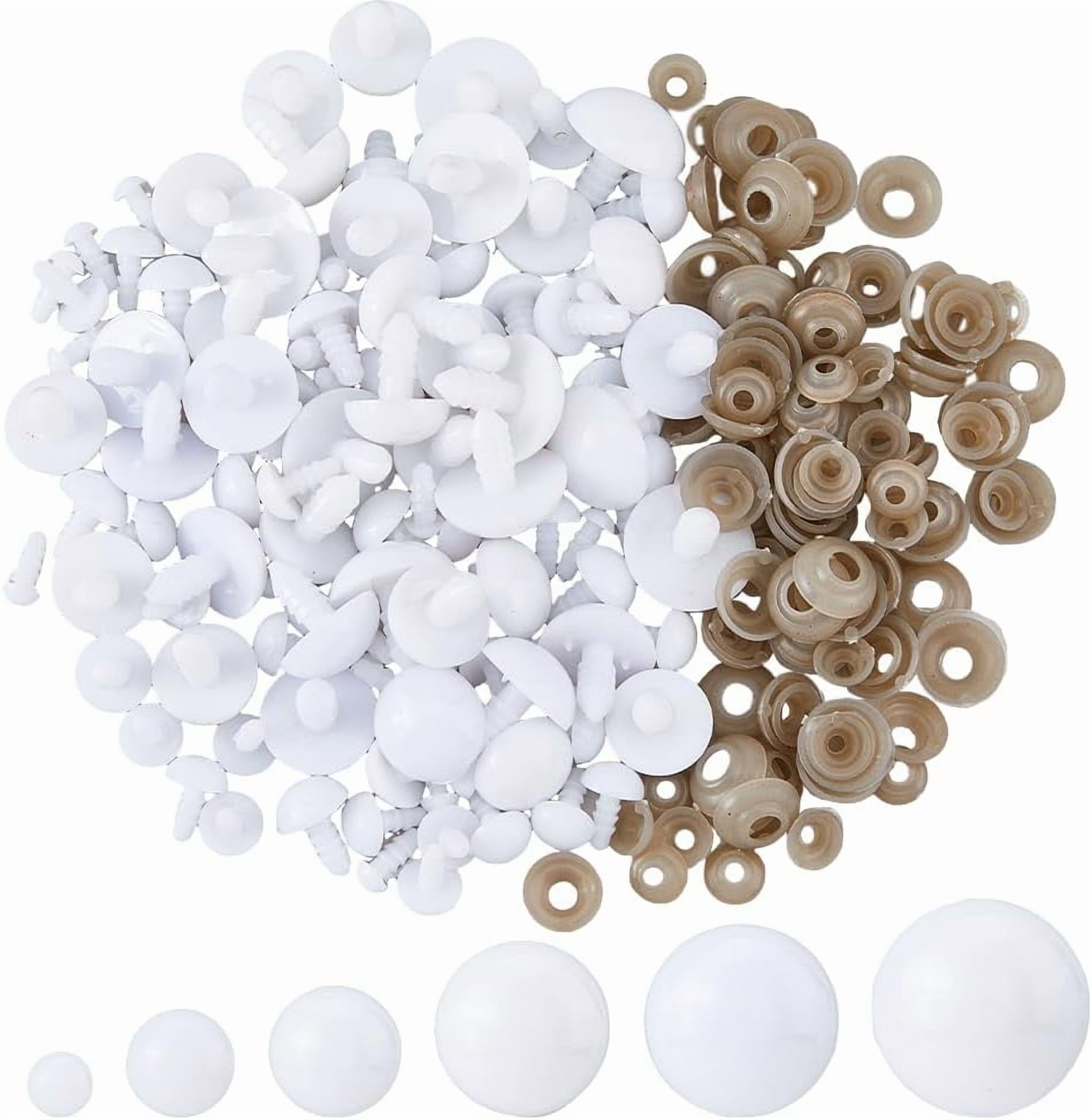 5 Styles Plastic Craft Eye Stuffed Toy Eye for DIY Toys Puppet Plush ...