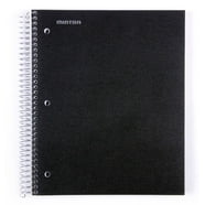 Five Star Spiral Notebook with Pockets, 5-Subject, College Ruled, 200 ...