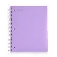 Mintra Office Multi Spiral 5-Subject Notebook, Wide Ruled, Durable Poly ...