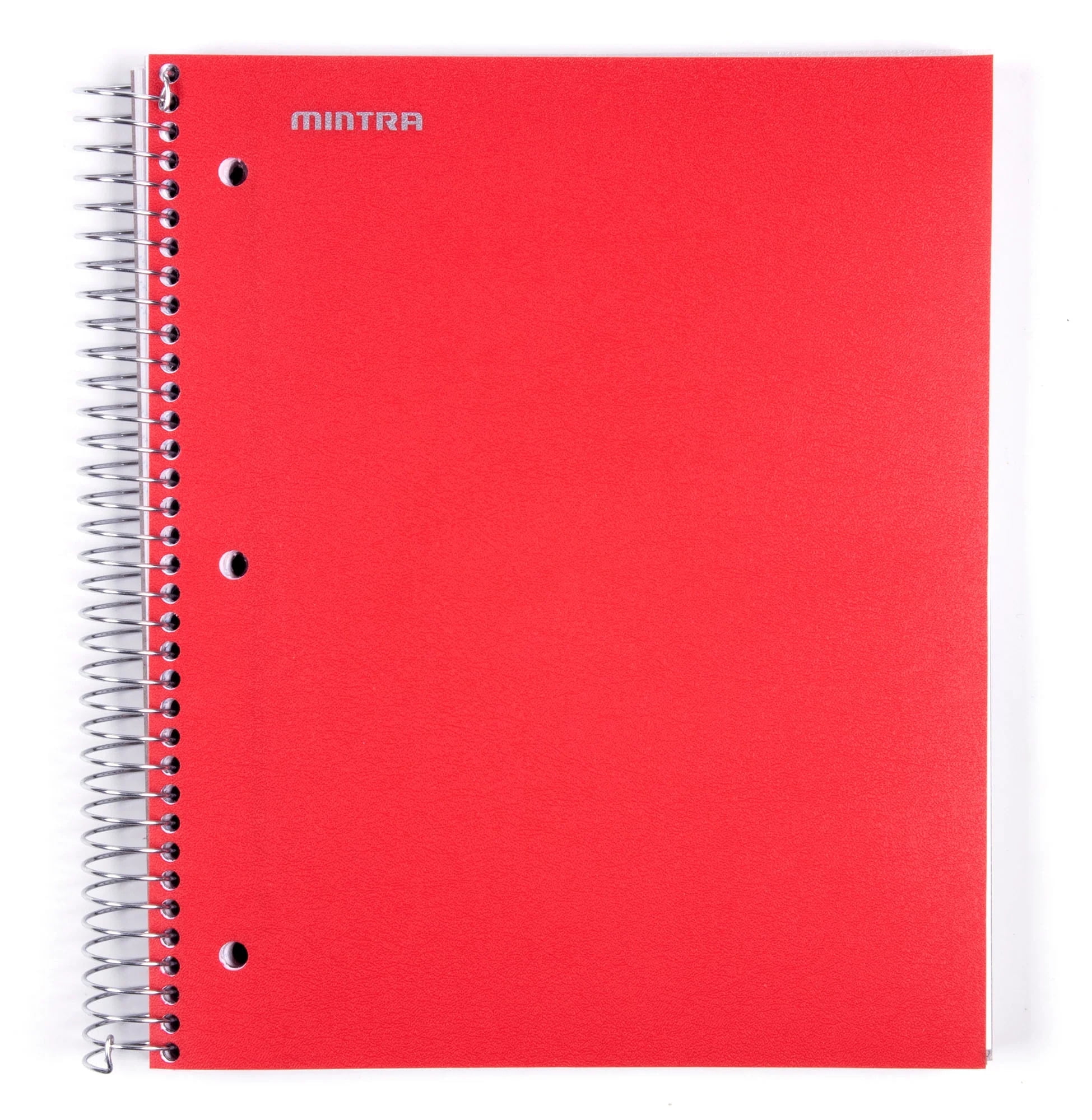 5 Subject Notebook - Wide Ruled - Durable Poly Cover/5 Poly Pockets/200 ...