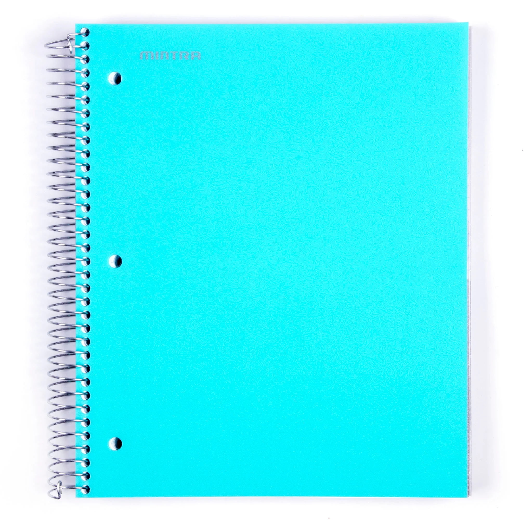 5 Subject Notebook - Wide Ruled - Durable Poly Cover/5 Poly Pockets/200 ...