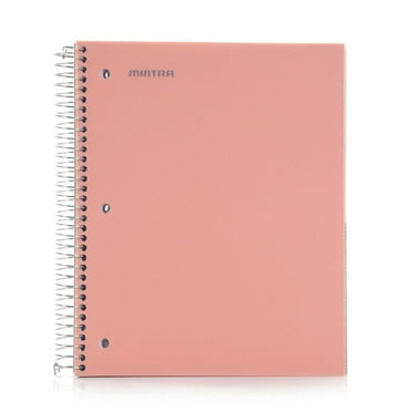 Mintra Office Durable Spiral Notebooks, 1 Subject, (Spring Pink, Sun ...