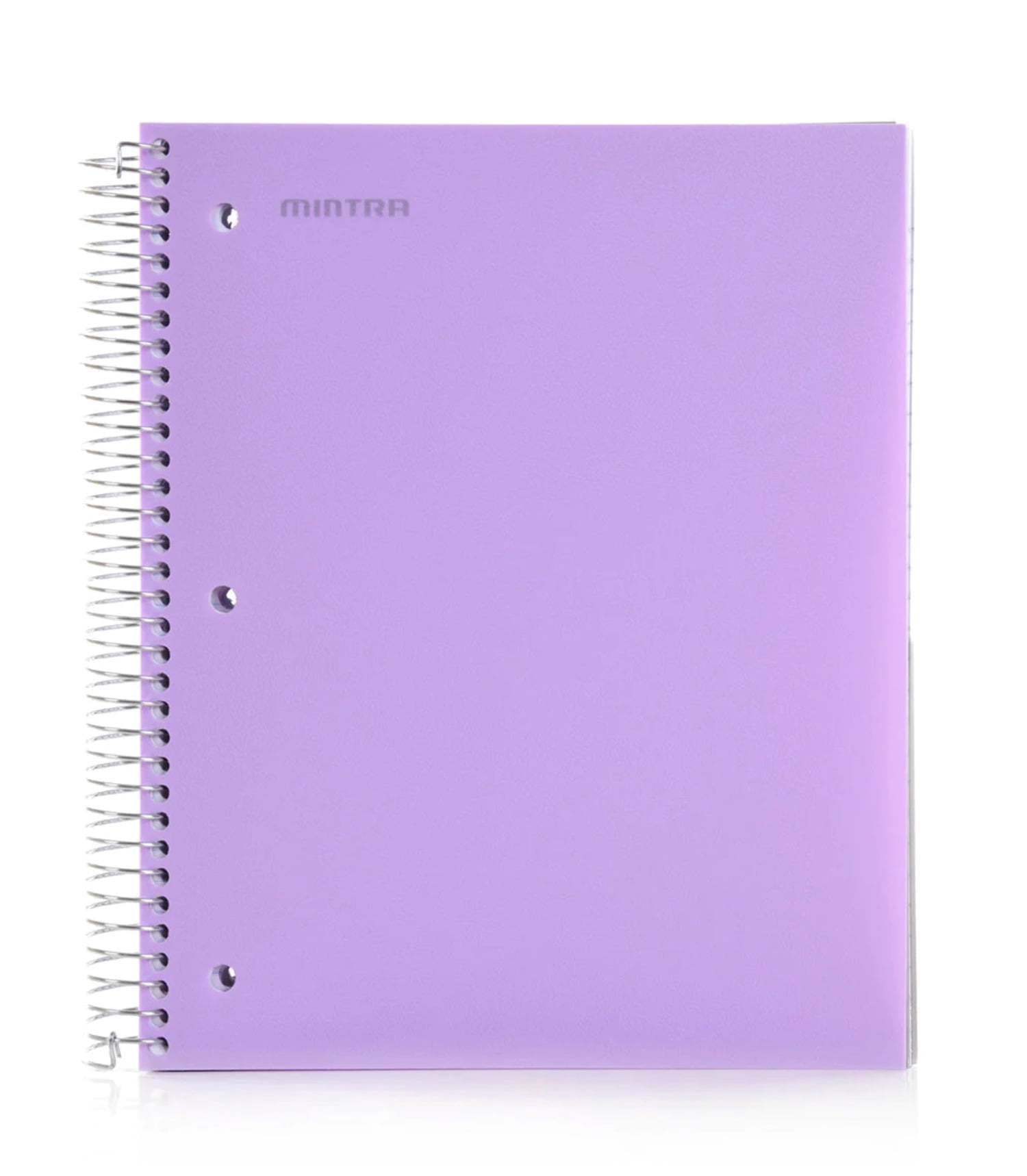 5 Subject Notebook - Wide Ruled - Durable Poly Cover/5 Poly Pockets/200 ...
