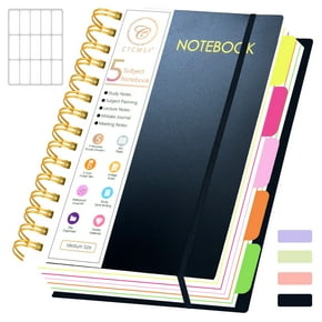 Spiral Notebook Dividers